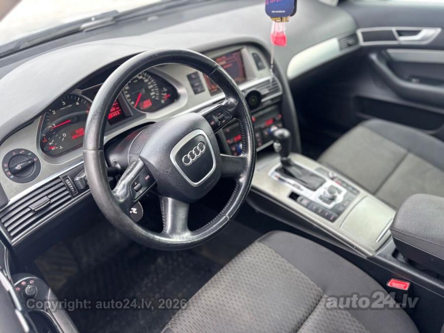 Grey Audi A6 2007 in Tallinn, with an engine capacity of 2.00 L and mileage of 308 thousand km for 1699 €, photo 11 on AUTOMOTO.COM.LV