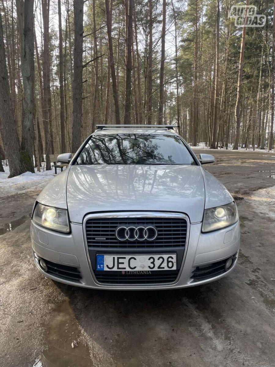 Pelēks Audi A6 2007 Jurbarkas, ar dzinēja tilpumu 2.00 L un nobraukumu 443 tūkst. km par 1400 €, foto 1 vietnē AUTOMOTO.COM.LV