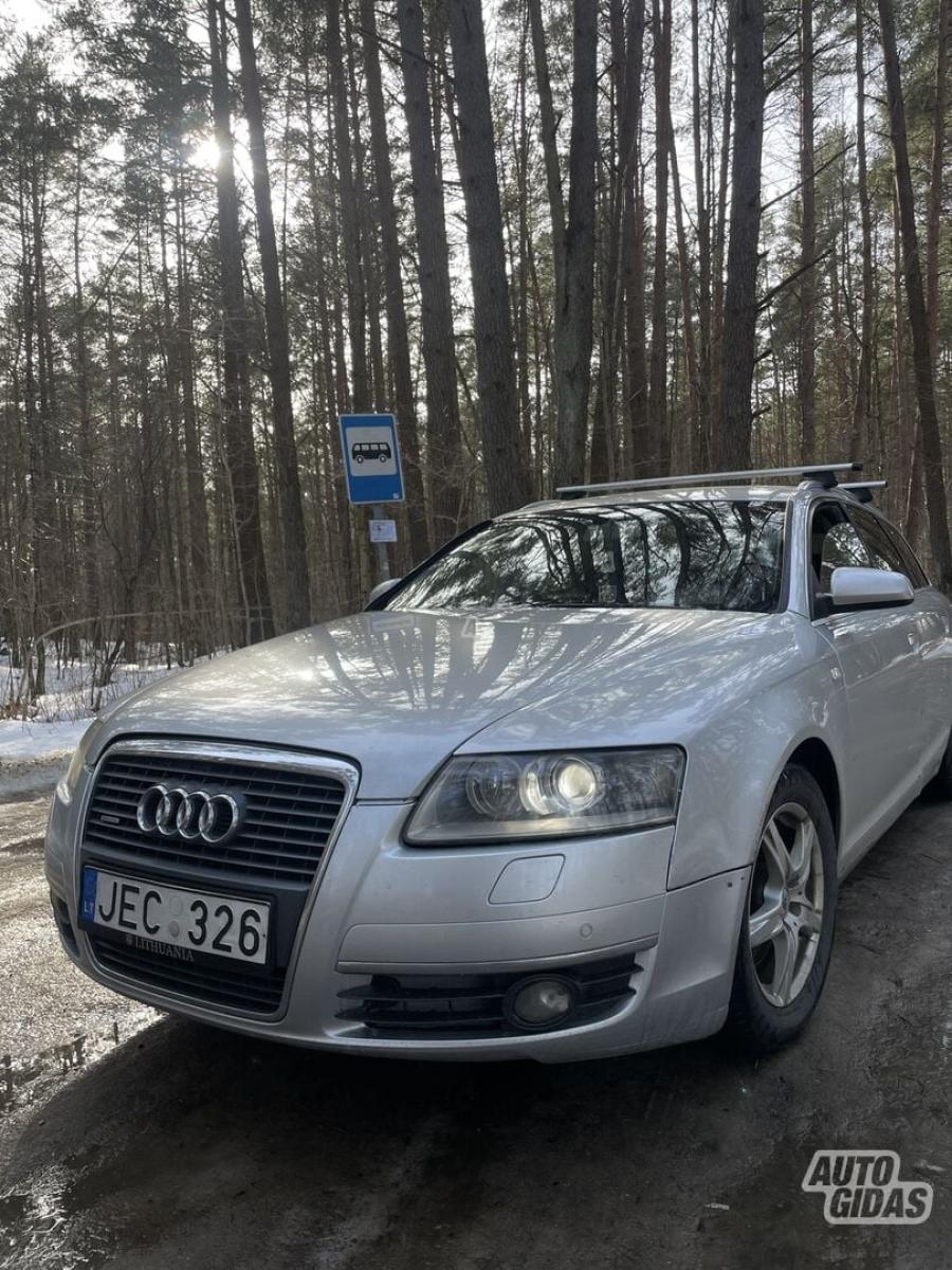 Pelēks Audi A6 2007 Jurbarkas, ar dzinēja tilpumu 2.00 L un nobraukumu 443 tūkst. km par 1400 €, foto 3 vietnē AUTOMOTO.COM.LV