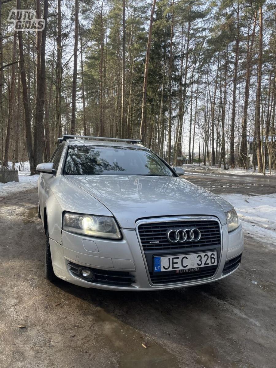 Pelēks Audi A6 2007 Jurbarkas, ar dzinēja tilpumu 2.00 L un nobraukumu 443 tūkst. km par 1400 €, foto 5 vietnē AUTOMOTO.COM.LV