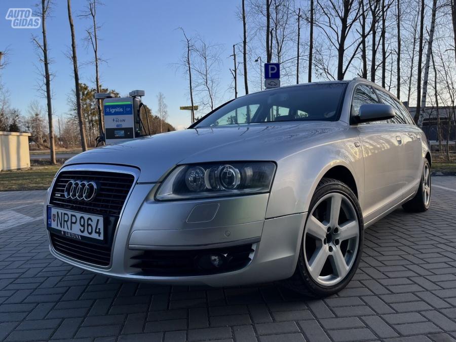 Pelēks Audi A6 2007 Kauņa, ar dzinēja tilpumu 3.00 L un nobraukumu 290 tūkst. km par 2800 €, foto 1 vietnē AUTOMOTO.COM.LV
