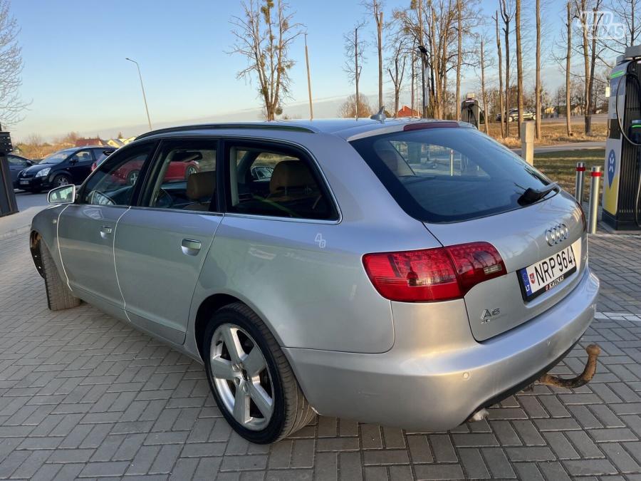 Pelēks Audi A6 2007 Kauņa, ar dzinēja tilpumu 3.00 L un nobraukumu 290 tūkst. km par 2800 €, foto 4 vietnē AUTOMOTO.COM.LV
