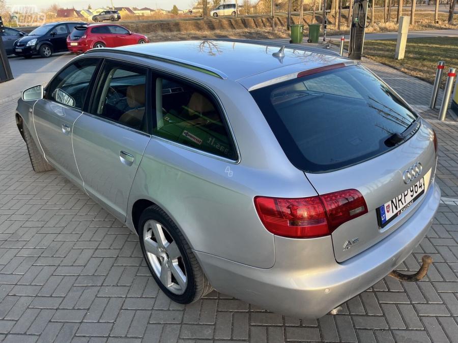 Pelēks Audi A6 2007 Kauņa, ar dzinēja tilpumu 3.00 L un nobraukumu 290 tūkst. km par 2800 €, foto 7 vietnē AUTOMOTO.COM.LV
