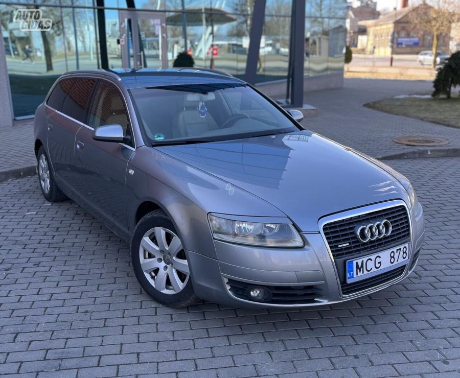Grey Audi A6 2007 in Siauliai, with an engine capacity of 3.00 L and mileage of 280 thousand km for 2000 €, photo 3 on AUTOMOTO.COM.LV