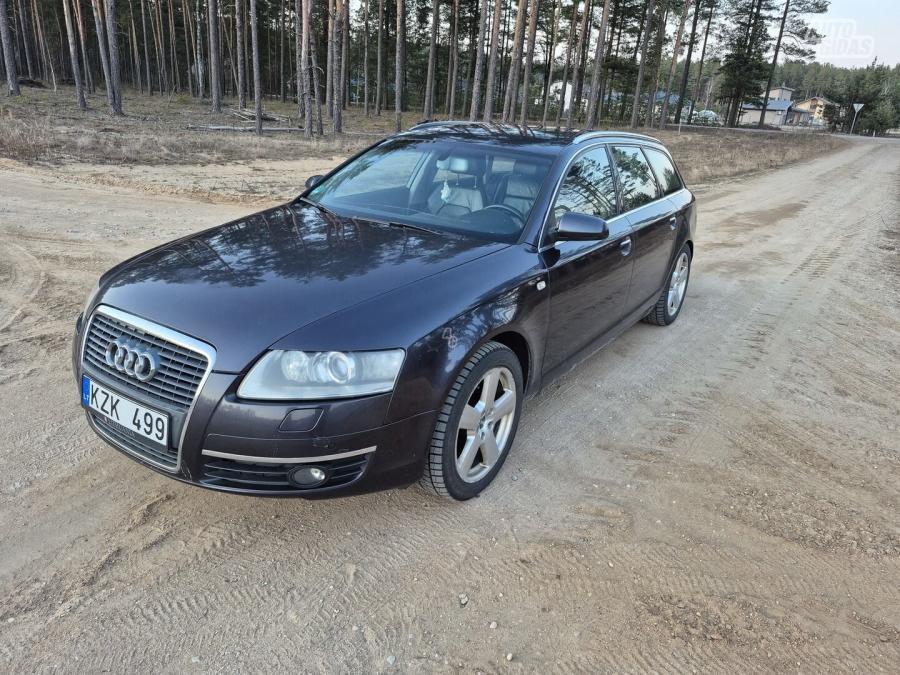 Grey Audi A6 2007 in Varena, with an engine capacity of 2.70 L and mileage of 390 thousand km for 2200 €, photo 1 on AUTOMOTO.COM.LV