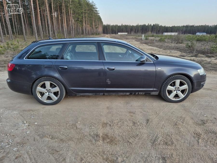 Grey Audi A6 2007 in Varena, with an engine capacity of 2.70 L and mileage of 390 thousand km for 2200 €, photo 3 on AUTOMOTO.COM.LV
