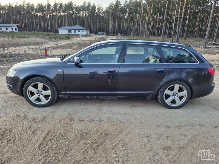 Grey Audi A6 2007 in Varena, with an engine capacity of 2.70 L and mileage of 390 thousand km for 2200 €, photo 6 on AUTOMOTO.COM.LV
