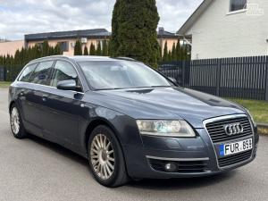Pelēks Audi A6 2007 Kauņa, ar dzinēja tilpumu 2.70 L un nobraukumu 350 tūkst. km par 1500 €, foto  vietnē AUTOMOTO.COM.LV
