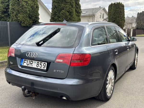 Grey Audi A6 2007 in Kaunas, with an engine capacity of 2.70 L and mileage of 350 thousand km for 1500 €, photo 7 on AUTOMOTO.COM.LV