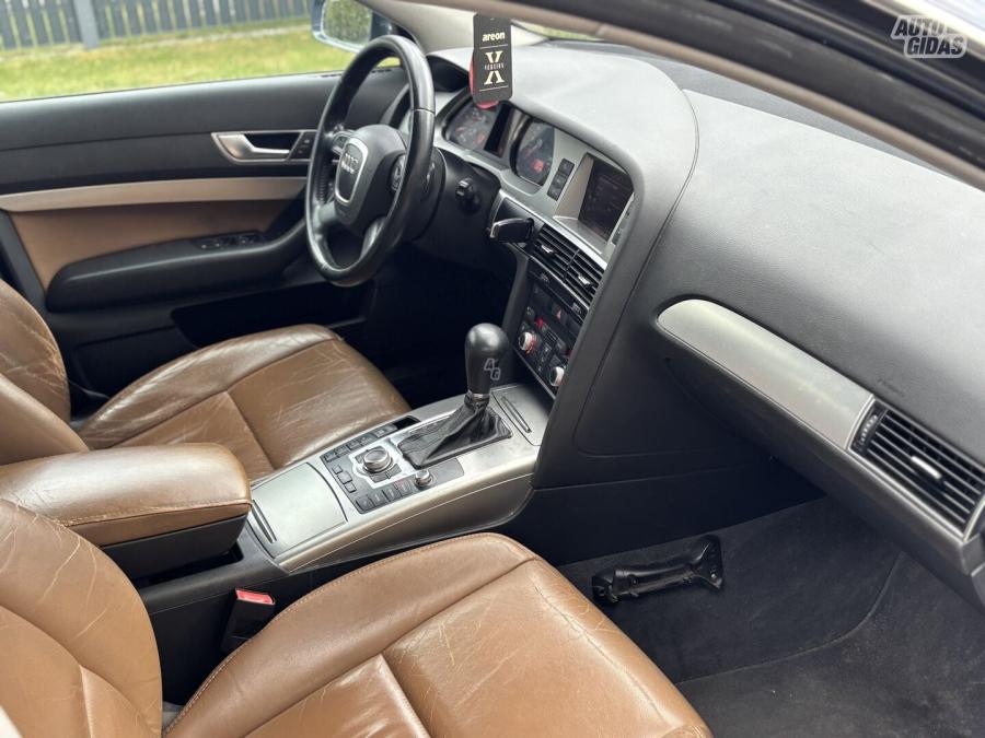 Pelēks Audi A6 2007 Kauņa, ar dzinēja tilpumu 2.70 L un nobraukumu 350 tūkst. km par 1500 €, foto 16 vietnē AUTOMOTO.COM.LV