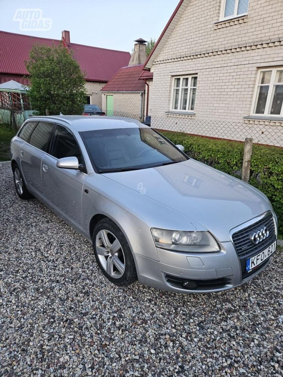 Grey Audi A6 2007 in Vilnius, with an engine capacity of 3.00 L and mileage of 403 thousand km for 3333 €, photo 10 on AUTOMOTO.COM.LV