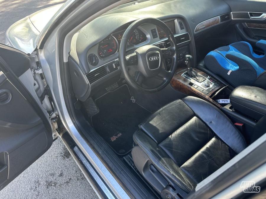Grey Audi A6 2007 in Marijampole, with an engine capacity of 2.70 L and mileage of 380 thousand km for 2650 €, photo 10 on AUTOMOTO.COM.LV