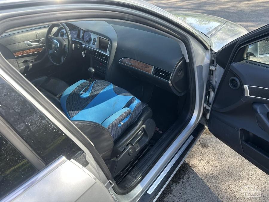 Grey Audi A6 2007 in Marijampole, with an engine capacity of 2.70 L and mileage of 380 thousand km for 2650 €, photo 11 on AUTOMOTO.COM.LV