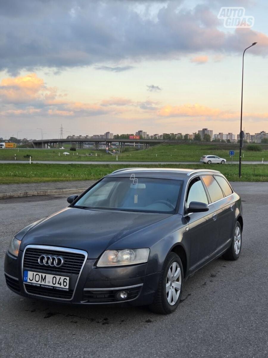 Pelēks Audi A6 2007 Kauņa, ar dzinēja tilpumu 2.70 L un nobraukumu 347 tūkst. km par 1650 €, foto 1 vietnē AUTOMOTO.COM.LV