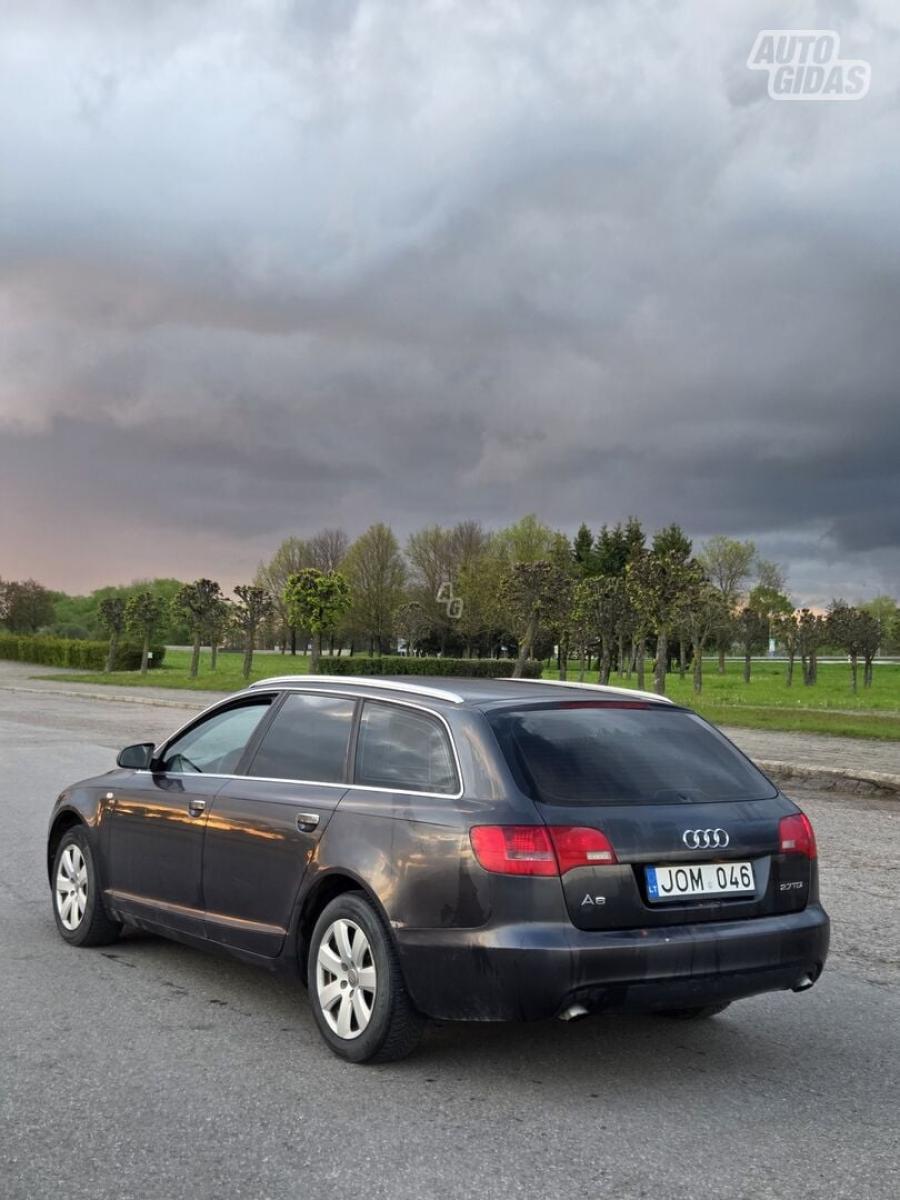 Pelēks Audi A6 2007 Kauņa, ar dzinēja tilpumu 2.70 L un nobraukumu 347 tūkst. km par 1650 €, foto 4 vietnē AUTOMOTO.COM.LV