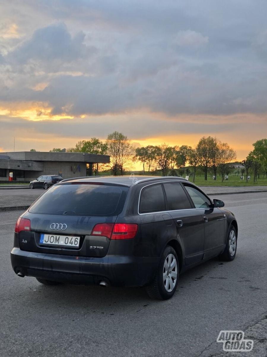 Pelēks Audi A6 2007 Kauņa, ar dzinēja tilpumu 2.70 L un nobraukumu 347 tūkst. km par 1650 €, foto 5 vietnē AUTOMOTO.COM.LV