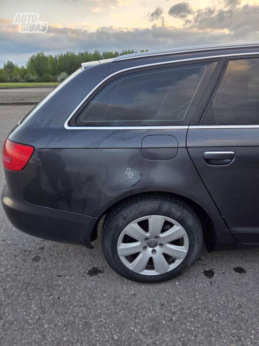 Pelēks Audi A6 2007 Kauņa, ar dzinēja tilpumu 2.70 L un nobraukumu 347 tūkst. km par 1650 €, foto 7 vietnē AUTOMOTO.COM.LV
