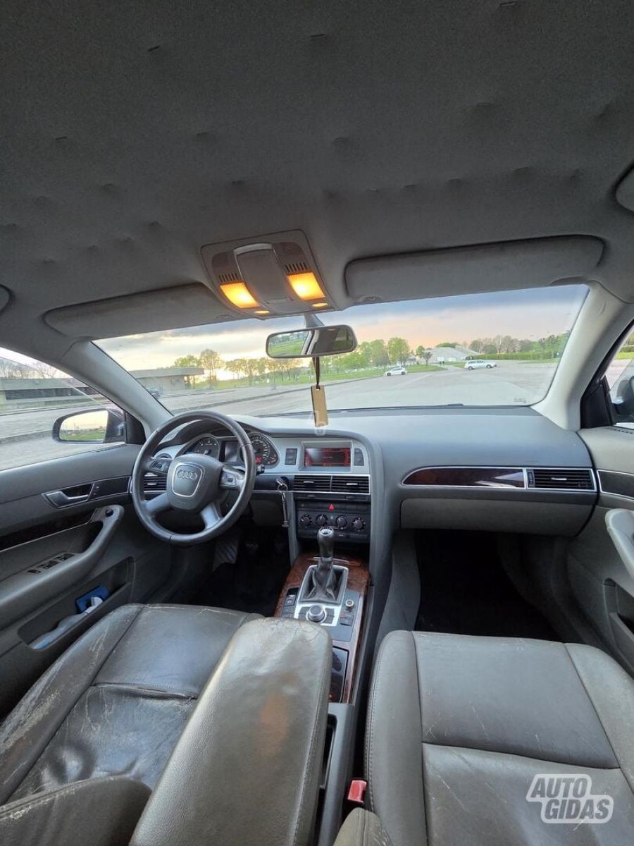 Pelēks Audi A6 2007 Kauņa, ar dzinēja tilpumu 2.70 L un nobraukumu 347 tūkst. km par 1650 €, foto 12 vietnē AUTOMOTO.COM.LV