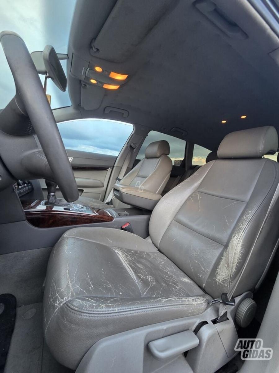 Pelēks Audi A6 2007 Kauņa, ar dzinēja tilpumu 2.70 L un nobraukumu 347 tūkst. km par 1650 €, foto 13 vietnē AUTOMOTO.COM.LV
