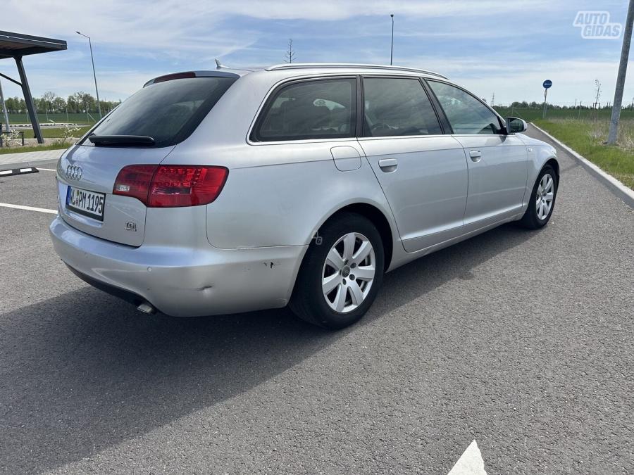 Grey Audi A6 2007 in Marijampole, with an engine capacity of 2.70 L and mileage of 293 thousand km for 2450 €, photo 4 on AUTOMOTO.COM.LV