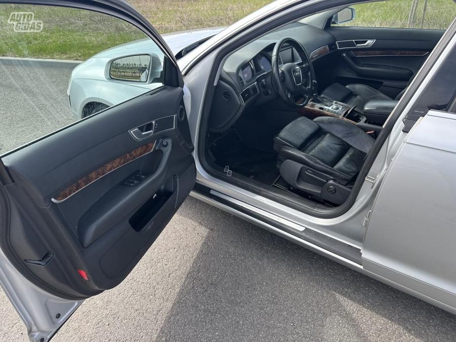 Grey Audi A6 2007 in Marijampole, with an engine capacity of 2.70 L and mileage of 293 thousand km for 2450 €, photo 10 on AUTOMOTO.COM.LV