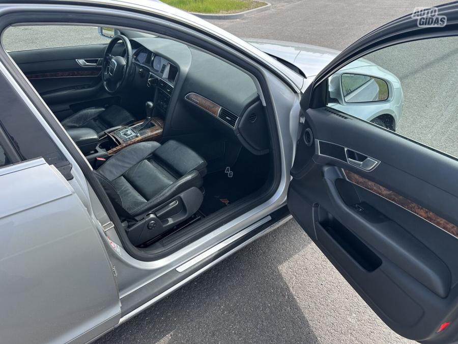 Grey Audi A6 2007 in Marijampole, with an engine capacity of 2.70 L and mileage of 293 thousand km for 2450 €, photo 11 on AUTOMOTO.COM.LV