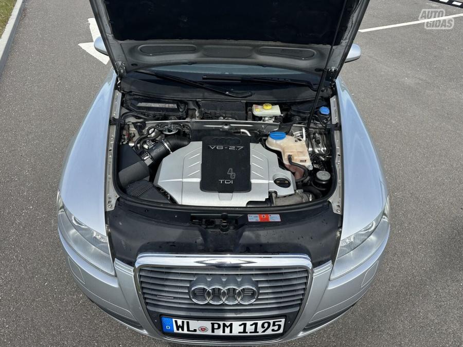 Grey Audi A6 2007 in Marijampole, with an engine capacity of 2.70 L and mileage of 293 thousand km for 2450 €, photo 18 on AUTOMOTO.COM.LV