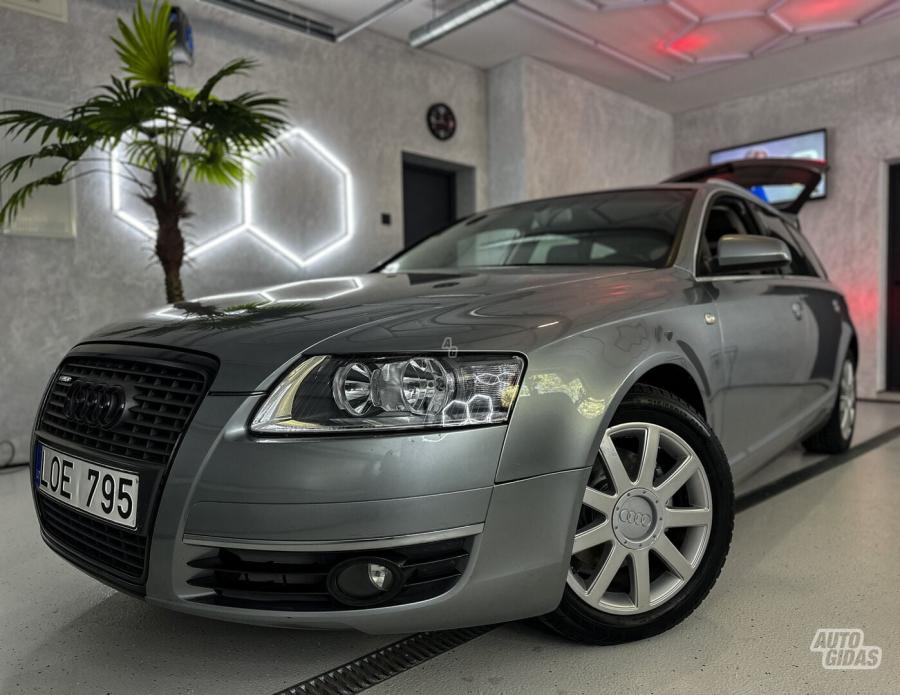 Grey Audi A6 2007 in Kaunas, with an engine capacity of 2.00 L and mileage of 267 thousand km for 3950 €, photo 5 on AUTOMOTO.COM.LV