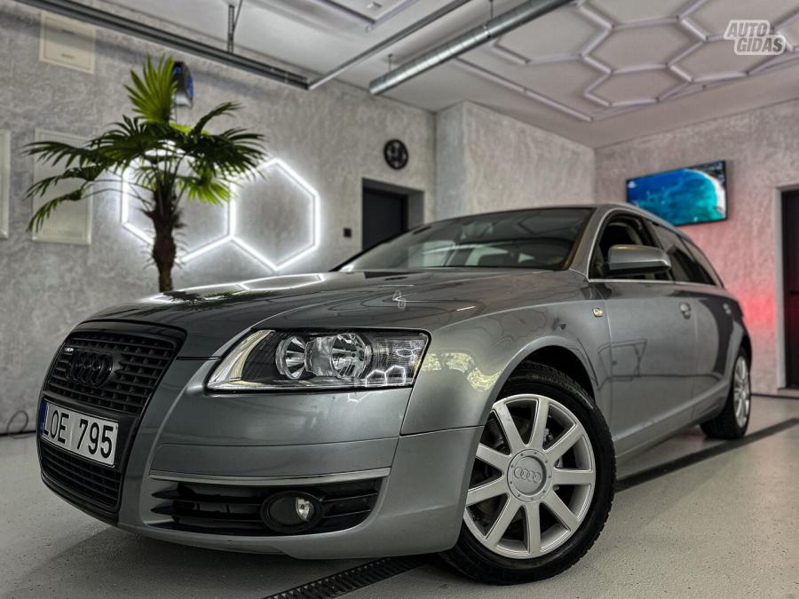 Grey Audi A6 2007 in Kaunas, with an engine capacity of 2.00 L and mileage of 267 thousand km for 3950 €, photo 12 on AUTOMOTO.COM.LV