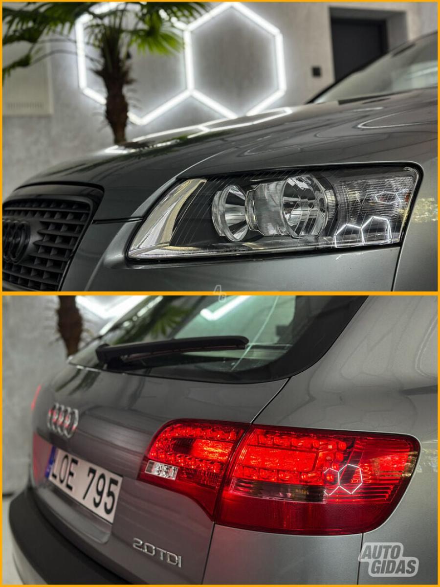 Grey Audi A6 2007 in Kaunas, with an engine capacity of 2.00 L and mileage of 267 thousand km for 3950 €, photo 16 on AUTOMOTO.COM.LV