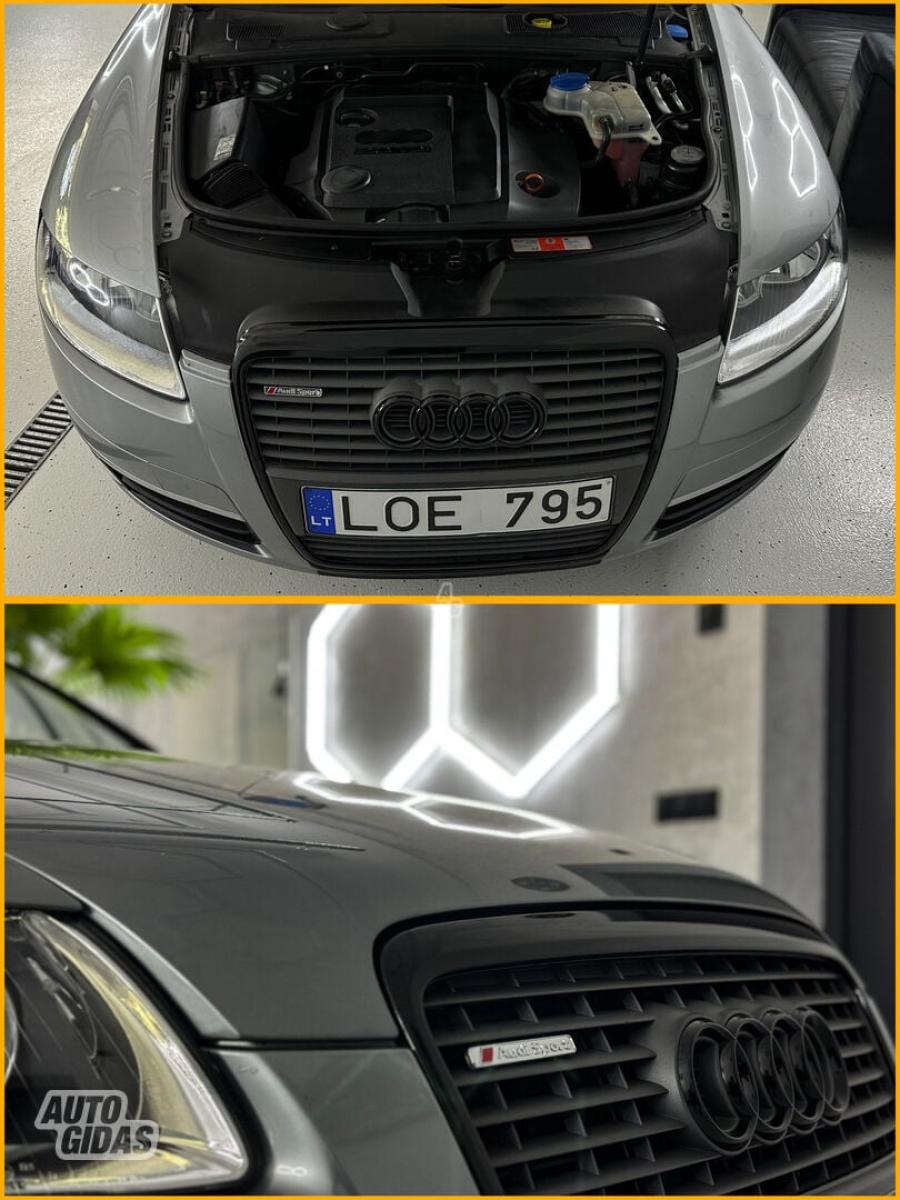 Grey Audi A6 2007 in Kaunas, with an engine capacity of 2.00 L and mileage of 267 thousand km for 3950 €, photo 17 on AUTOMOTO.COM.LV