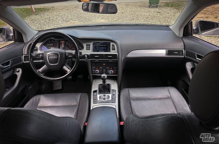 Grey Audi A6 2007 in Kaunas, with an engine capacity of 2.00 L and mileage of 267 thousand km for 3950 €, photo 26 on AUTOMOTO.COM.LV