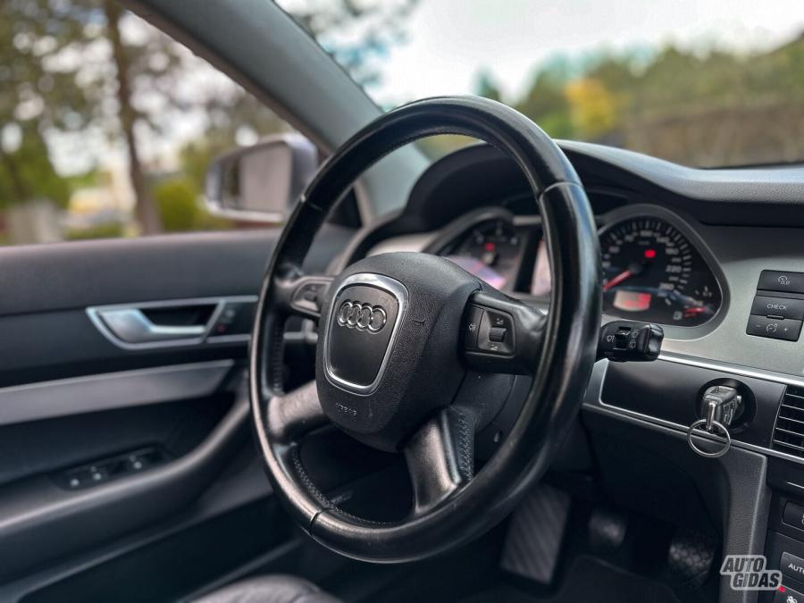 Grey Audi A6 2007 in Kaunas, with an engine capacity of 2.00 L and mileage of 267 thousand km for 3950 €, photo 28 on AUTOMOTO.COM.LV