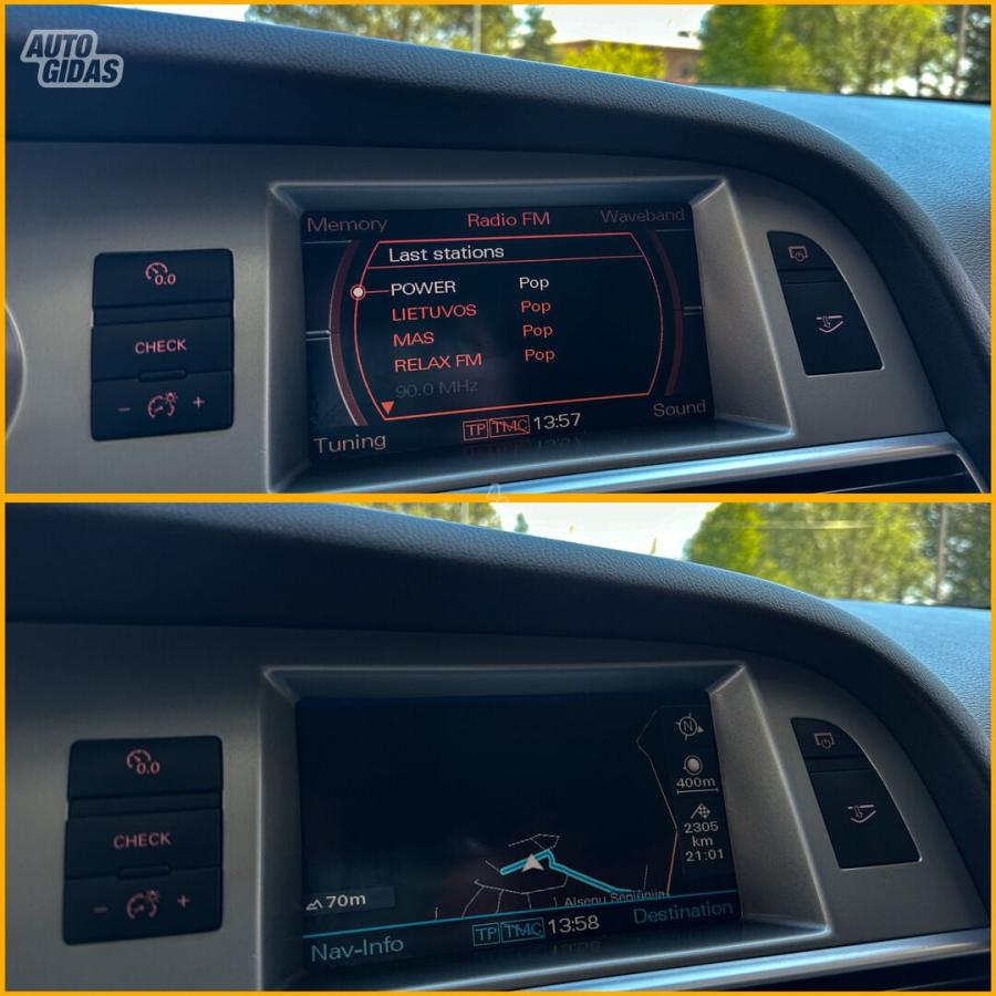 Grey Audi A6 2007 in Kaunas, with an engine capacity of 2.00 L and mileage of 267 thousand km for 3950 €, photo 30 on AUTOMOTO.COM.LV