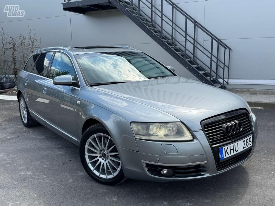 Pelēks Audi A6 2007 Kauņa, ar dzinēja tilpumu 3.00 L un nobraukumu 412 tūkst. km par 2350 €, foto 4 vietnē AUTOMOTO.COM.LV