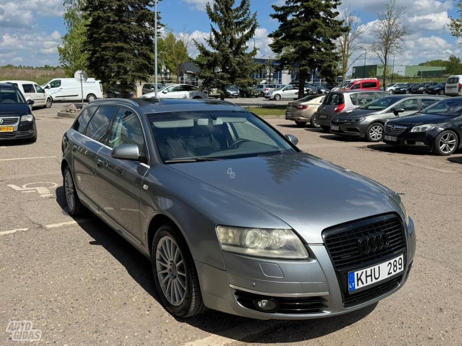 Pelēks Audi A6 2007 Kauņa, ar dzinēja tilpumu 3.00 L un nobraukumu 412 tūkst. km par 2350 €, foto 12 vietnē AUTOMOTO.COM.LV