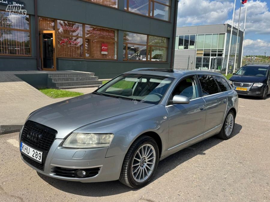 Pelēks Audi A6 2007 Kauņa, ar dzinēja tilpumu 3.00 L un nobraukumu 412 tūkst. km par 2350 €, foto 14 vietnē AUTOMOTO.COM.LV