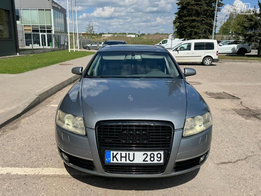 Pelēks Audi A6 2007 Kauņa, ar dzinēja tilpumu 3.00 L un nobraukumu 412 tūkst. km par 2350 €, foto 18 vietnē AUTOMOTO.COM.LV