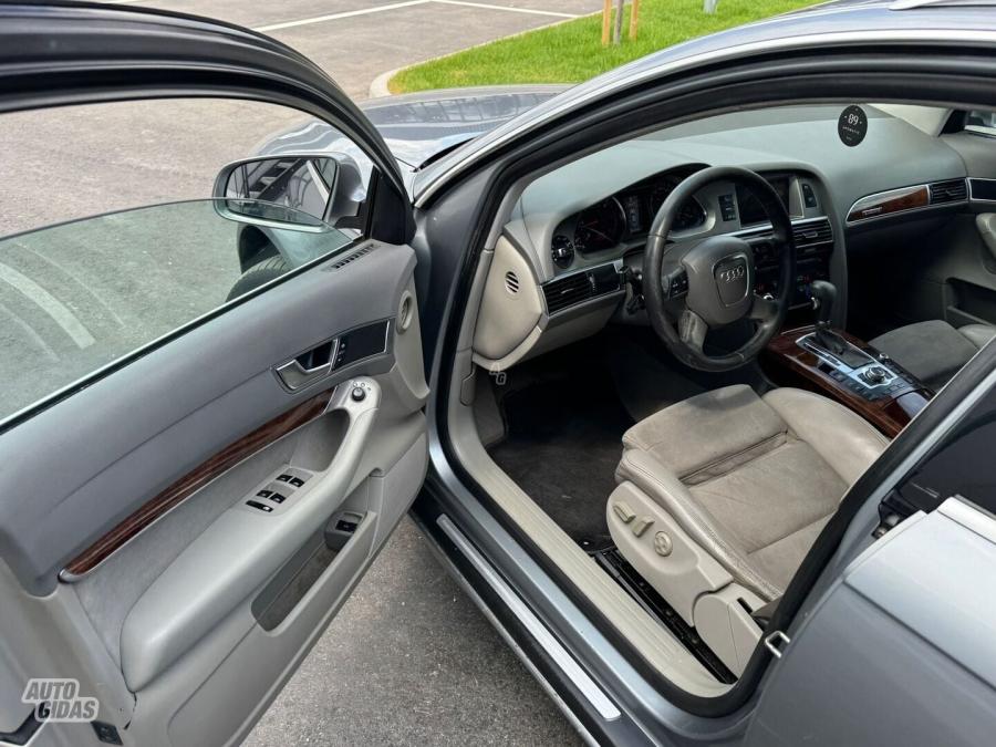 Pelēks Audi A6 2007 Kauņa, ar dzinēja tilpumu 3.00 L un nobraukumu 412 tūkst. km par 2350 €, foto 22 vietnē AUTOMOTO.COM.LV