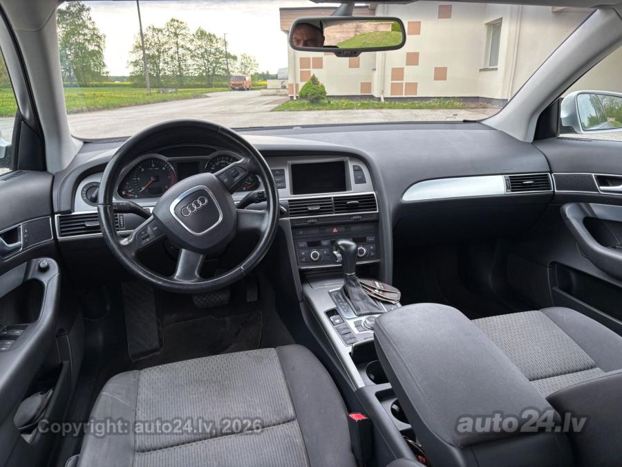 Grey Audi A6 2007 in Tallinn, with an engine capacity of 2.70 L and mileage of 354 thousand km for 1950 €, photo 8 on AUTOMOTO.COM.LV