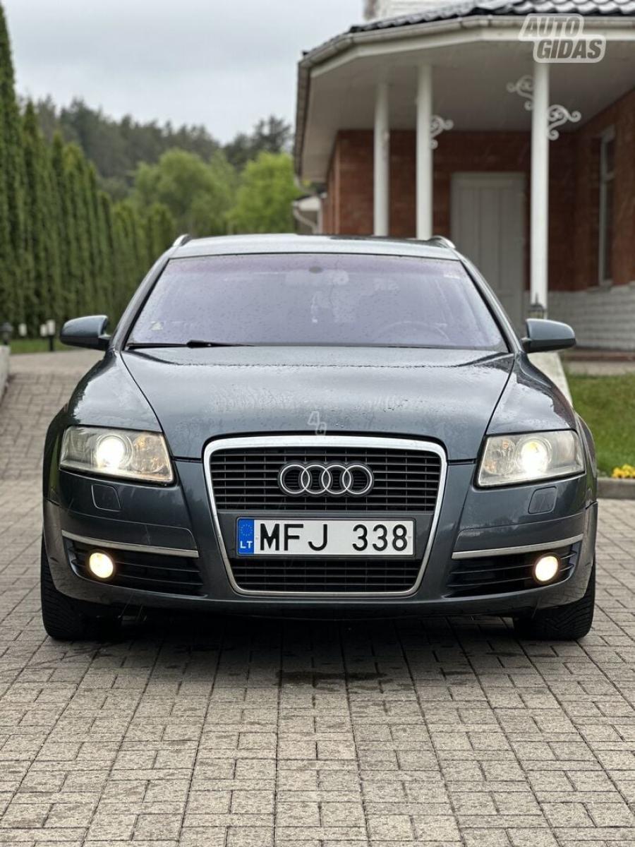 Pelēks Audi A6 2007 Viļņa, ar dzinēja tilpumu 2.00 L un nobraukumu 343 tūkst. km par 1950 €, foto 4 vietnē AUTOMOTO.COM.LV