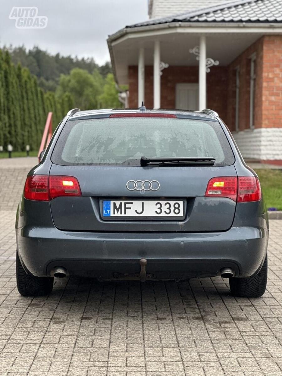 Pelēks Audi A6 2007 Viļņa, ar dzinēja tilpumu 2.00 L un nobraukumu 343 tūkst. km par 1950 €, foto 15 vietnē AUTOMOTO.COM.LV