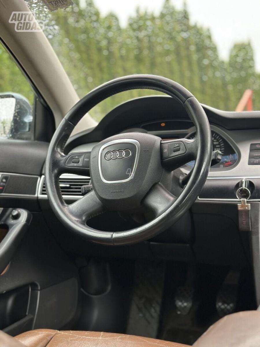 Pelēks Audi A6 2007 Viļņa, ar dzinēja tilpumu 2.00 L un nobraukumu 343 tūkst. km par 1950 €, foto 26 vietnē AUTOMOTO.COM.LV