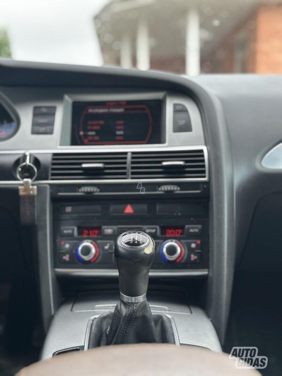 Pelēks Audi A6 2007 Viļņa, ar dzinēja tilpumu 2.00 L un nobraukumu 343 tūkst. km par 1950 €, foto 27 vietnē AUTOMOTO.COM.LV
