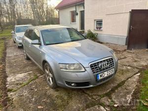 Pelēks Audi A6 2007 Saldus, ar dzinēja tilpumu 2.70 L un nobraukumu 392 tūkst. km par 1650 €, foto 3 vietnē AUTOMOTO.COM.LV