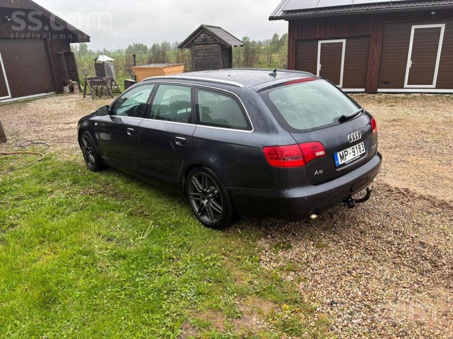 Pelēks Audi A6 2007 Liepāja, ar dzinēja tilpumu 3.00 L un nobraukumu 327 tūkst. km par 2500 €, foto 3 vietnē AUTOMOTO.COM.LV