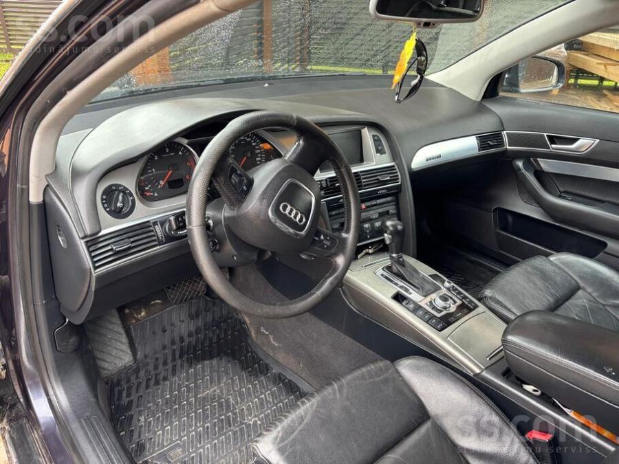 Pelēks Audi A6 2007 Liepāja, ar dzinēja tilpumu 3.00 L un nobraukumu 327 tūkst. km par 2500 €, foto 5 vietnē AUTOMOTO.COM.LV