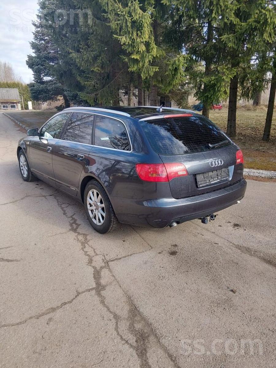 Pelēks Audi A6 2007 Kuldīga, ar dzinēja tilpumu 2.00 L un nobraukumu 248 tūkst. km par 4800 €, foto 8 vietnē AUTOMOTO.COM.LV