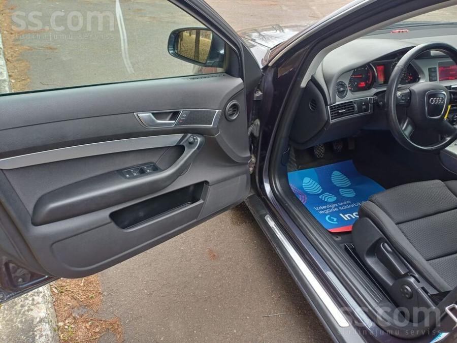Pelēks Audi A6 2007 Kuldīga, ar dzinēja tilpumu 2.00 L un nobraukumu 248 tūkst. km par 4800 €, foto 13 vietnē AUTOMOTO.COM.LV