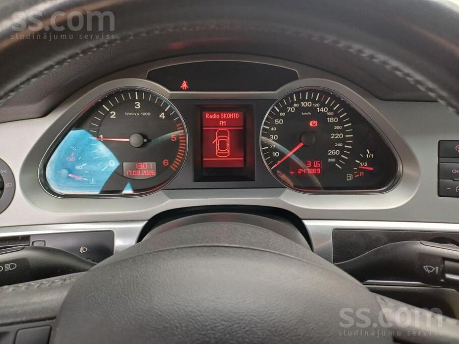 Pelēks Audi A6 2007 Kuldīga, ar dzinēja tilpumu 2.00 L un nobraukumu 248 tūkst. km par 4800 €, foto 15 vietnē AUTOMOTO.COM.LV